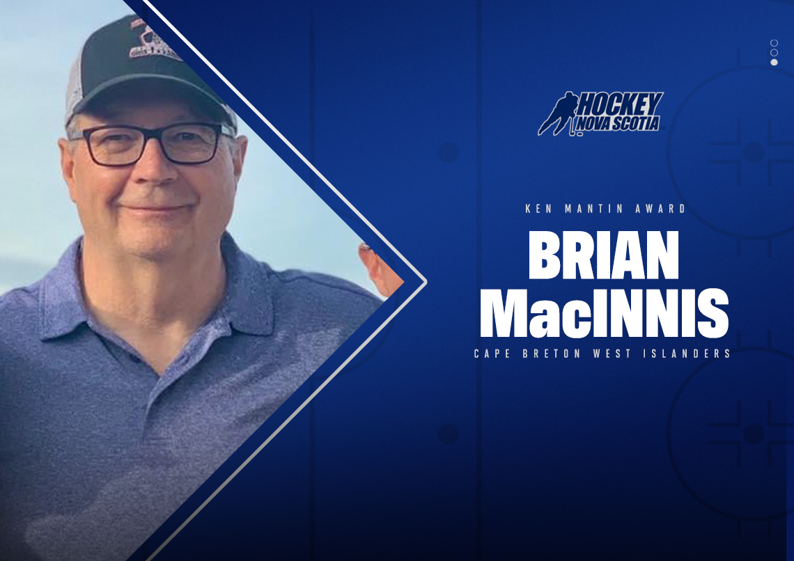 CAPE BRETON WEST'S MACINNIS WINS KEN MANTIN AWARD | Hockey Nova Scotia